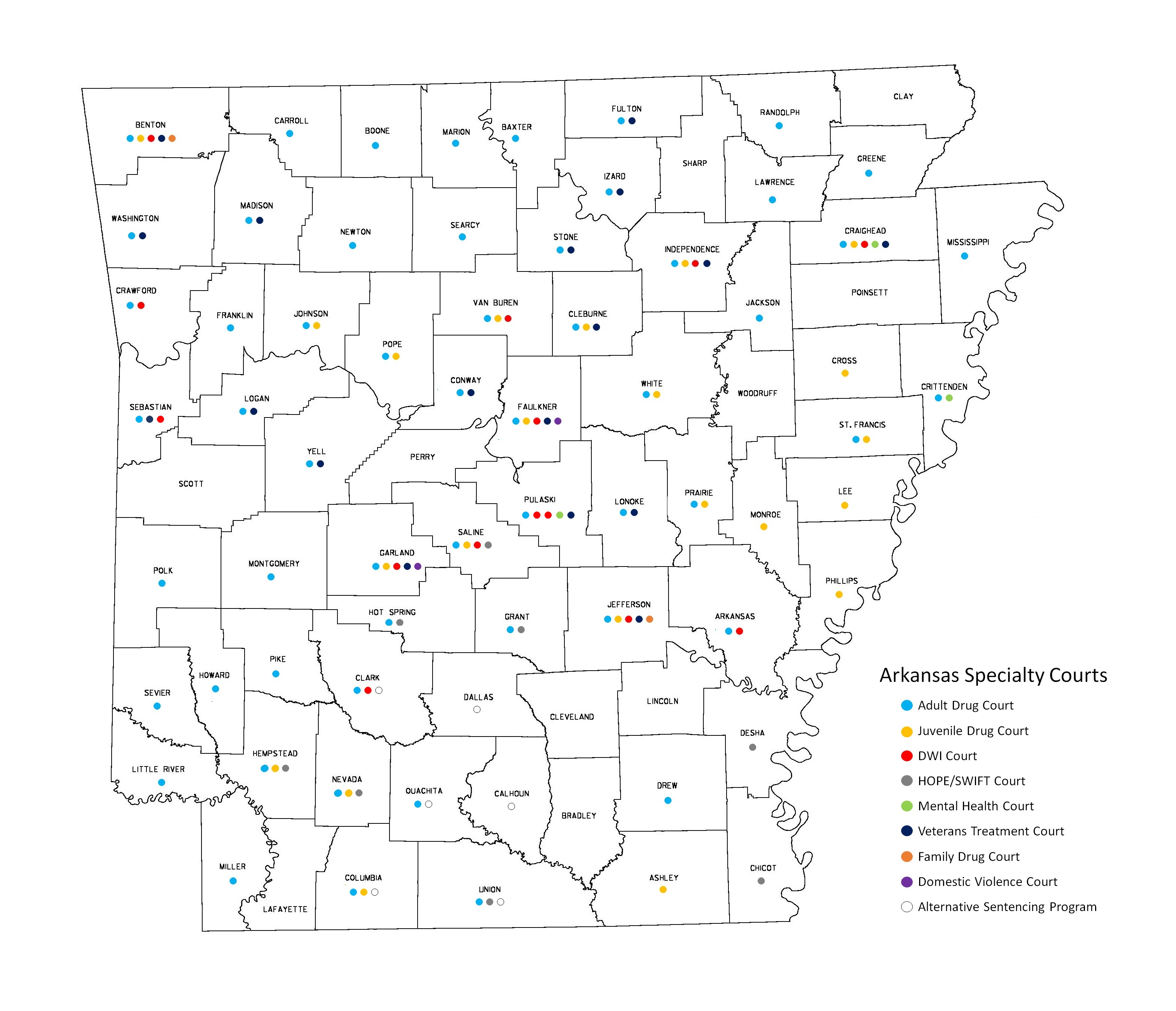 Specialty Court Programs | Arkansas Judiciary